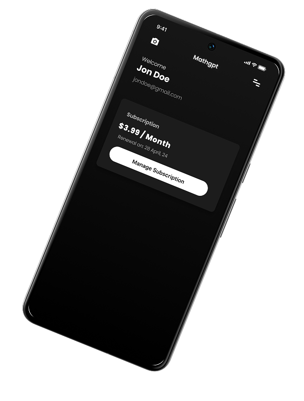 MathGPT - Landing Page